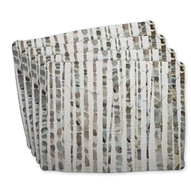 Begin Home Decor C4BP14182F68AD 14 x 18 in. Watercolor Birch Tree ...