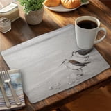 Begin Home Decor C4BP1418EGUFR5 14 x 18 in. Two Sandpipers Birds ...