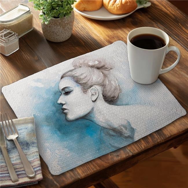 Begin Home Decor C4BP1418G8CK4G 14 x 18 in. Watercolor Abstract Girl ...