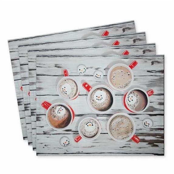 Begin Home Decor C4PP141872WSGE 14 x 18 in. Holiday Hot Chocolate ...