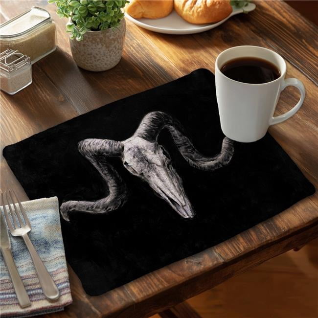 Begin Home Decor C6BP1418AAJOZ9 14 x 18 in. Skeleton Skulls Grunge ...