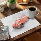 Begin Home Decor C6PP141821H5AE 14 x 18 in. Vintage Red Beetle ...