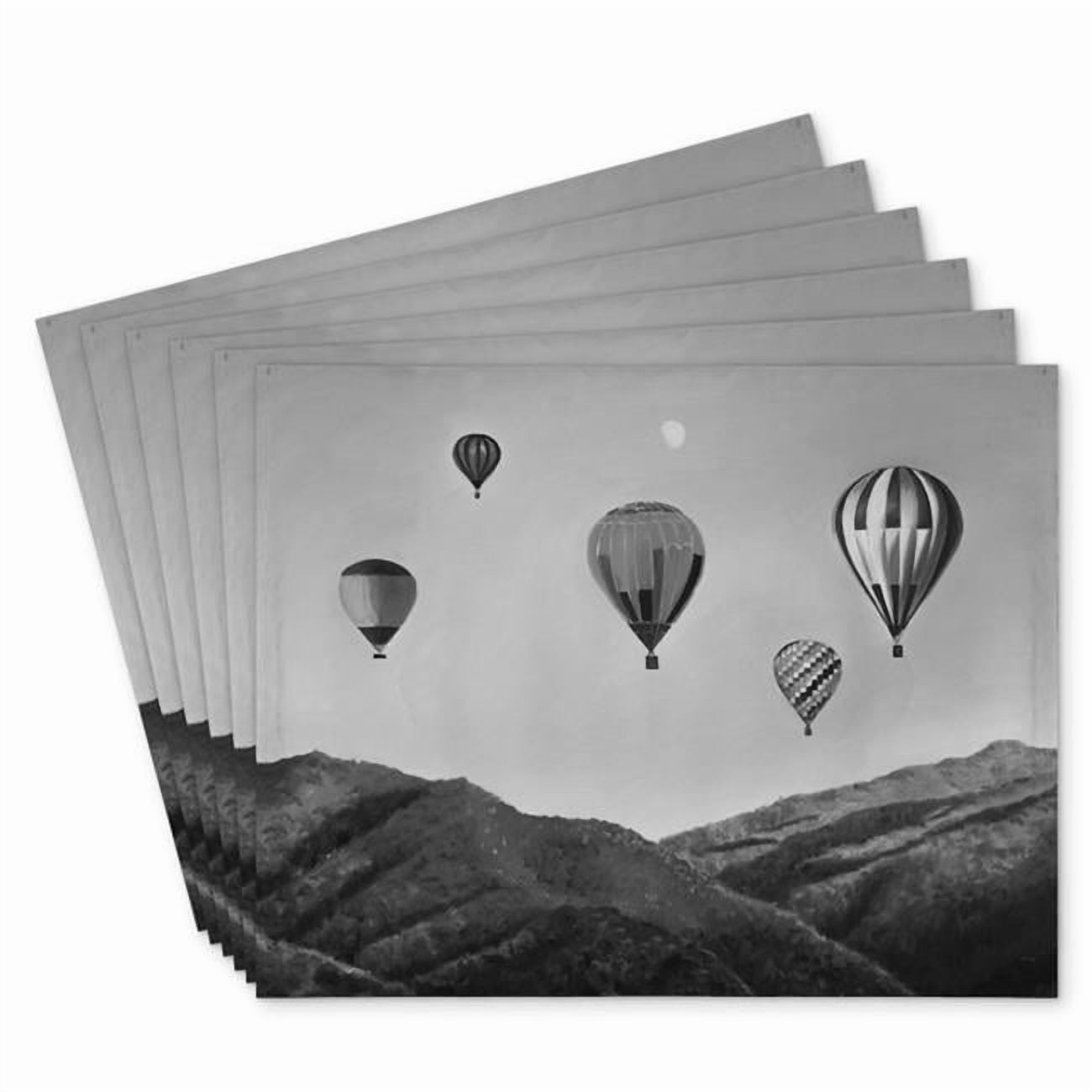 Begin Home Decor C6PP14188V2HNJ 14 x 18 in. Air Balloon Landscape ...
