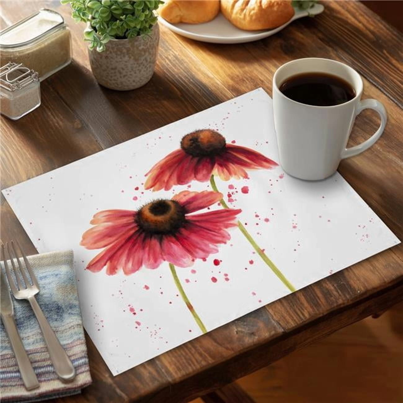 Begin Home Decor CPPM14188G6ZZQ 14 x 18 in. Brown Botanical Romantic ...