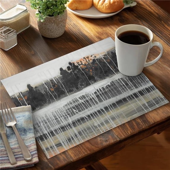 Begin Home Decor CPPM1418BFP6JD 14 x 18 in. Rainy Fall Landscape Gray ...