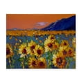Begin Home Decor CPPM1418ODAXWS 14 x 18 in. Field of Sunflowers ...