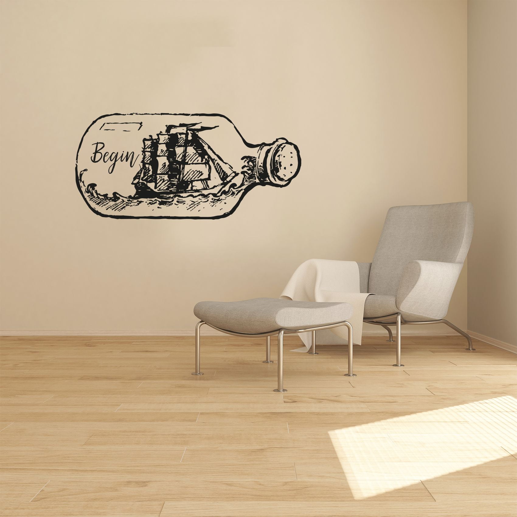 Begin Quote Boat Bottle Sailing Sailor Sail Boat Ocean Sea Silhouette ...