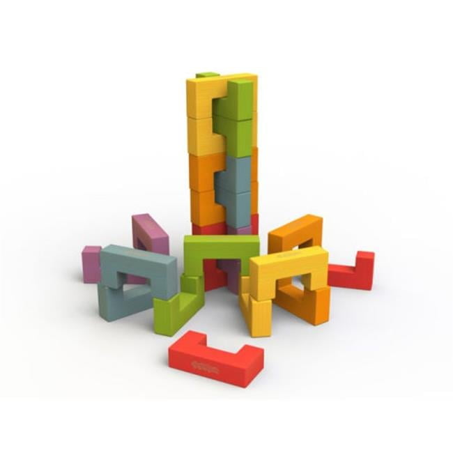 BeginAgain U Build It Plus Playset Construction & Pattern Blocks - 24 ...