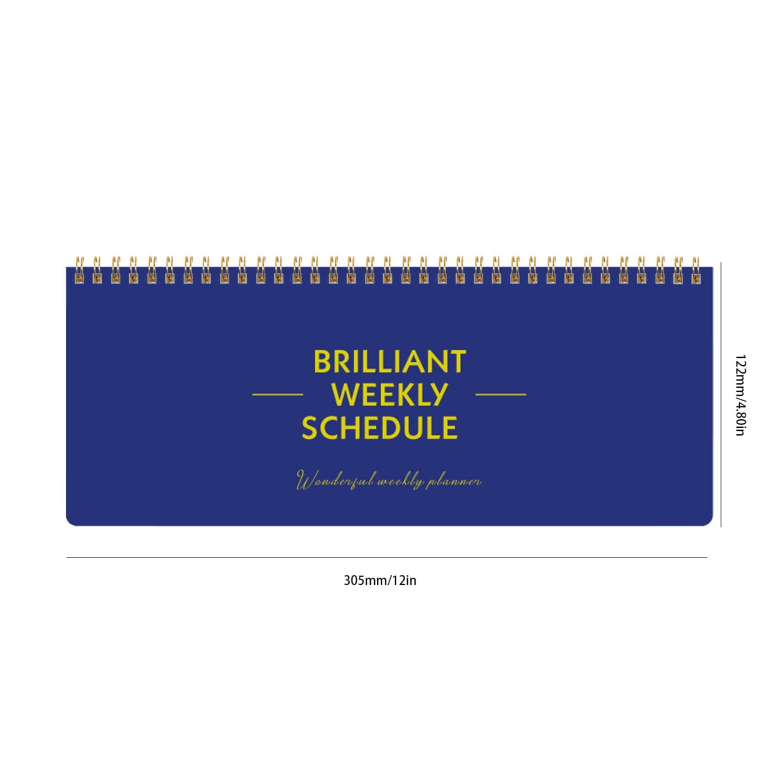 Begine 1X Plan Bar Clearance, 2025 Border New English Long Weekly Plan ...