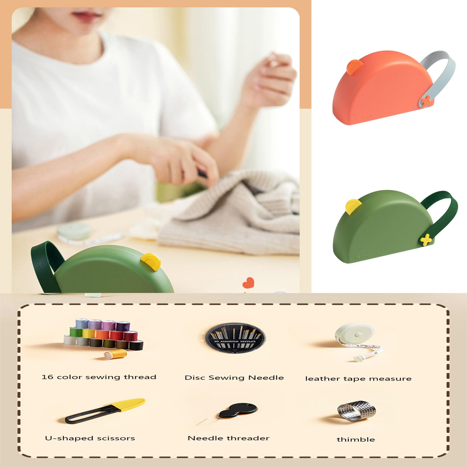 Begine Clearance! Knitting Needles, Portable Magnetic Sewing Box Set ...