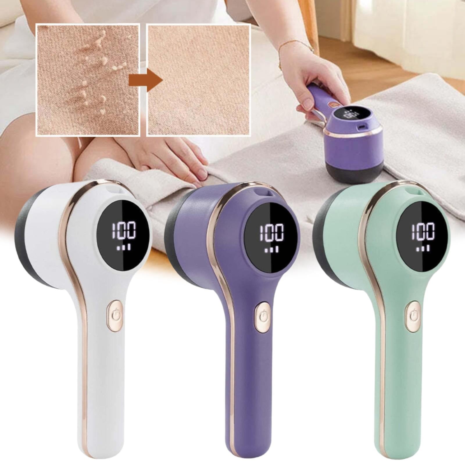 Begine Electric Portable Sweater Defuzzer Rechargeable Fabric Shaver ...