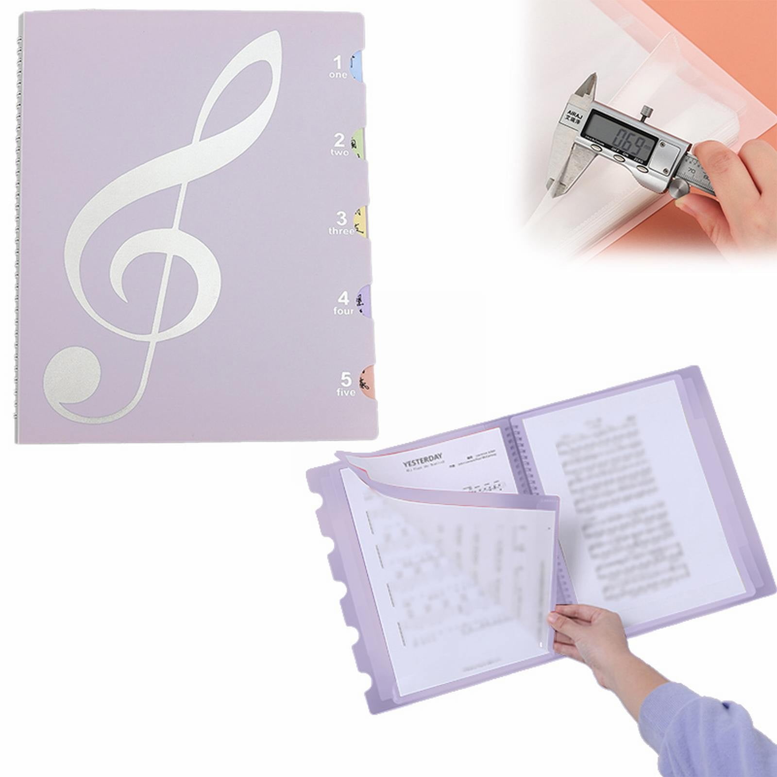 Begine Folder Clearance, Blank Sheet Music Composition Manuscript Staff ...