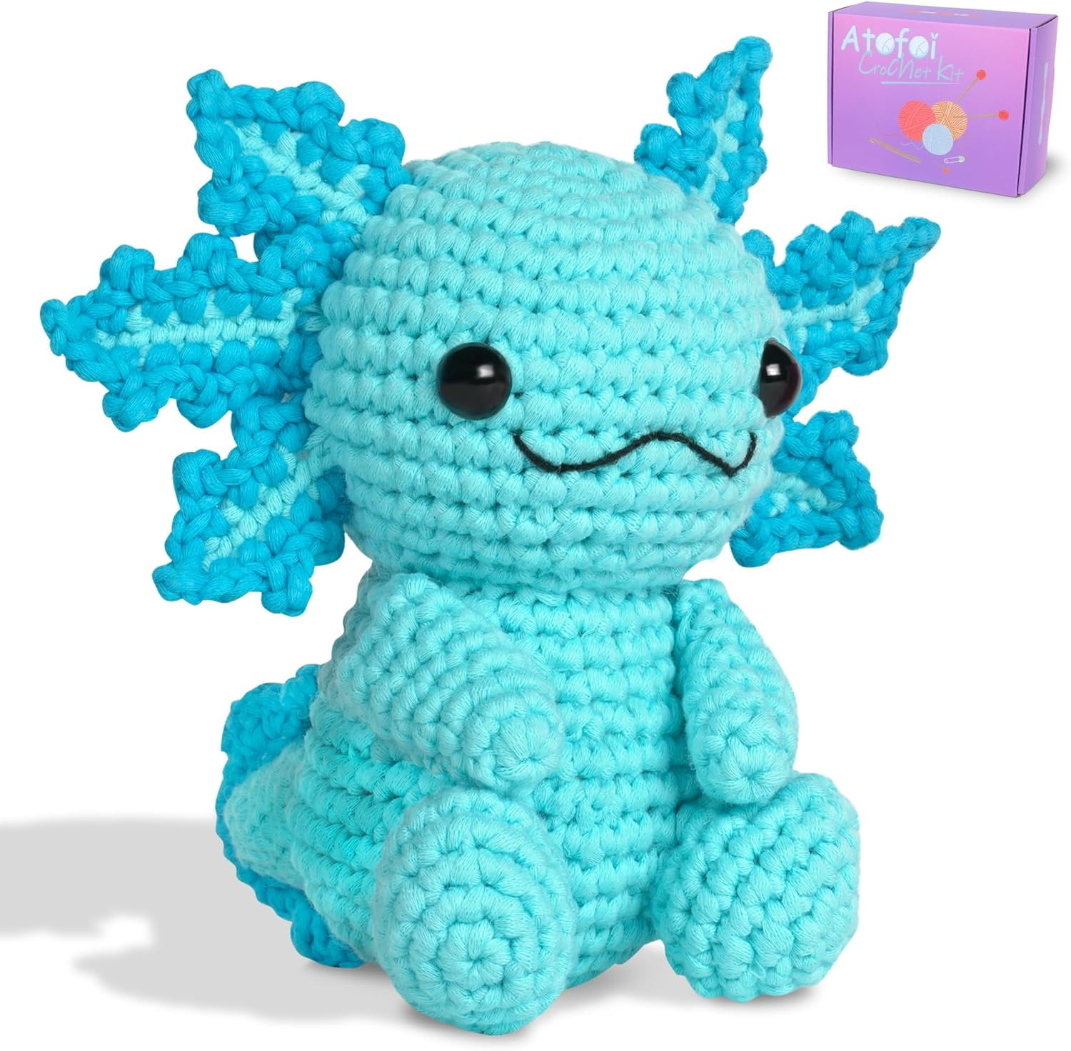 Beginner Crochet Kit for Adults & Kids - Step-by-Step Video Tutorials ...