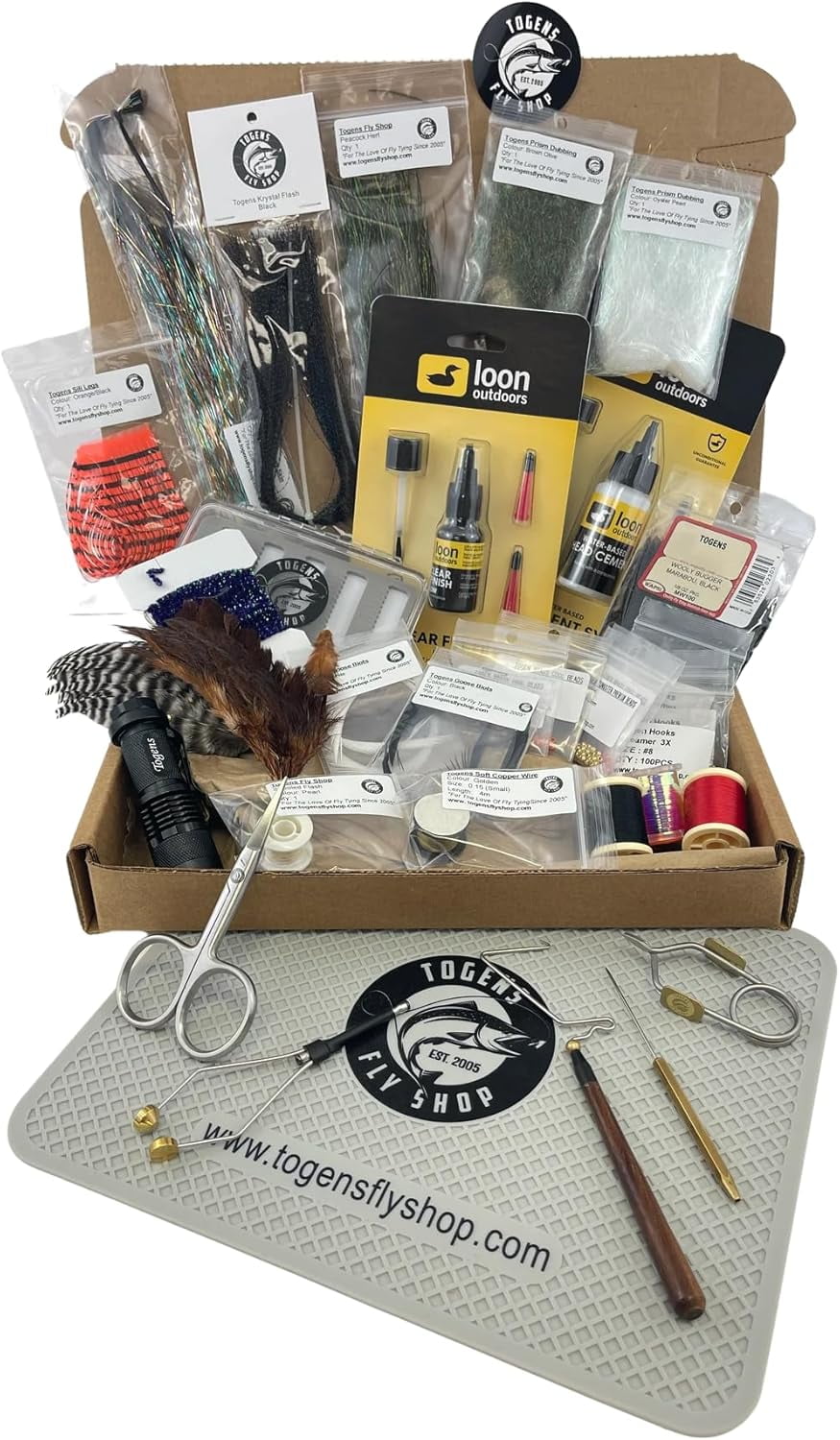 Beginner Fly Tying Kit - All The Essentials You Need to Start Tying ...