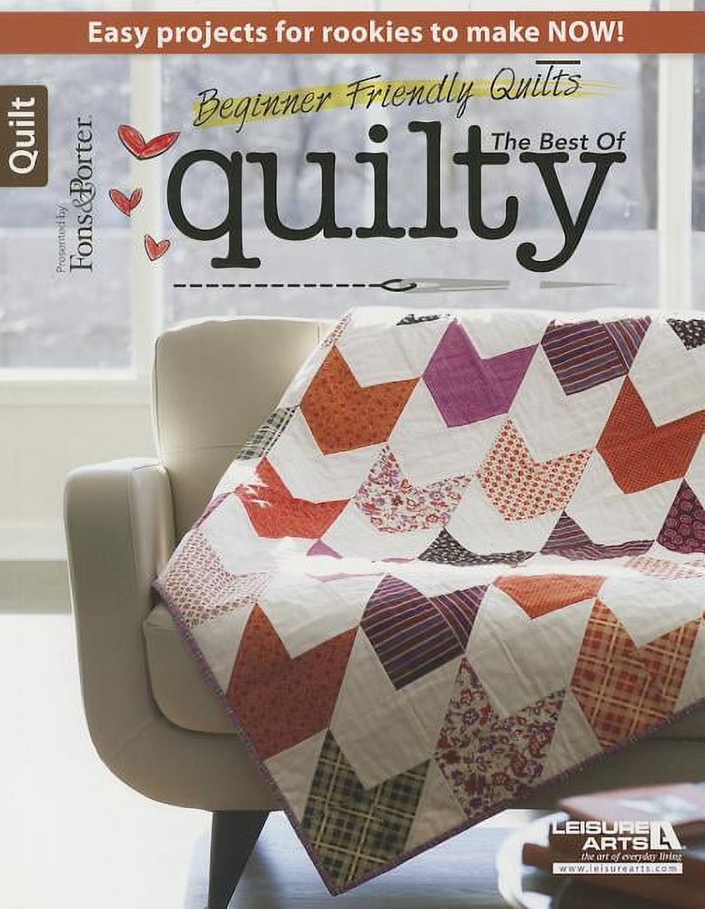 Beginner Friendly Quilts: The Best of Quilty -- Fons & Porter - Walmart.com