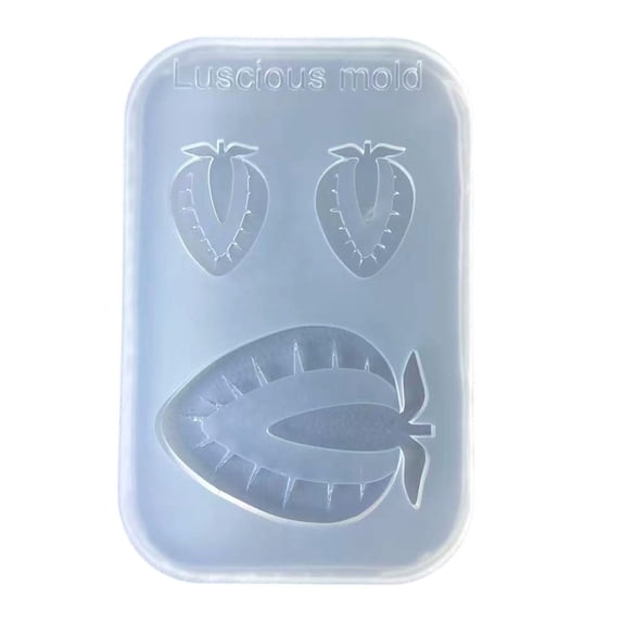 Beginner Friendly Silicone Mold Half Strawberry Form For Simple Making ...