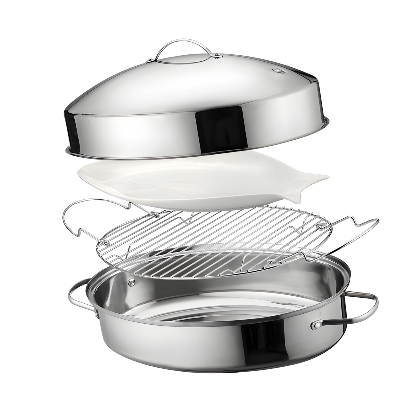 Beginner Friendly Stainless Steel Oval Pots Set Includes Accessories ...