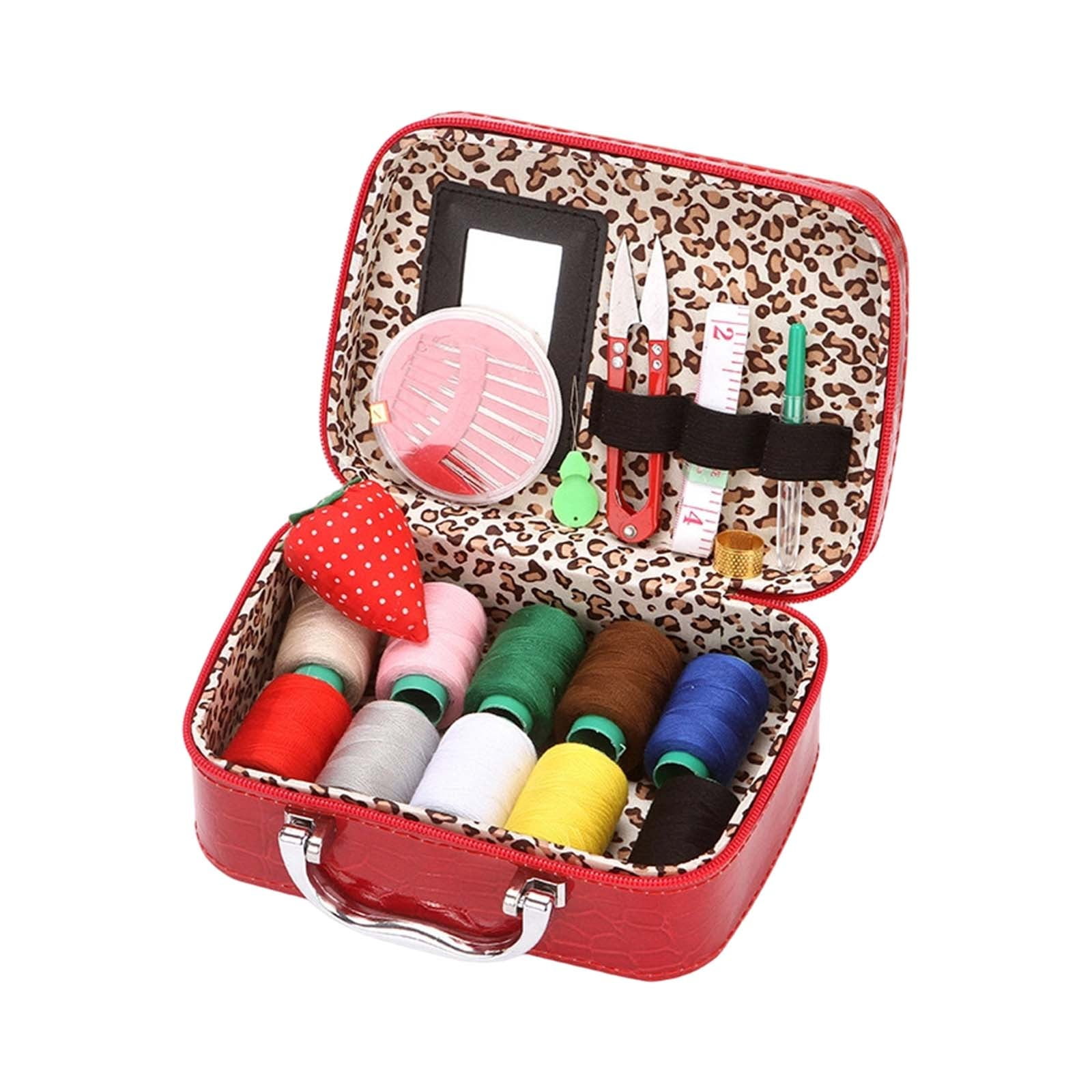 Beginner Hand Sewing Kit with Portable Storage Case - Complete Sewing ...