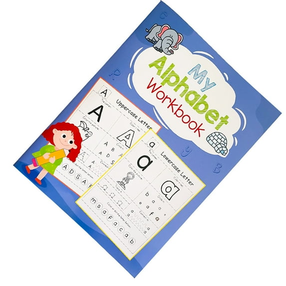 Beginner Handwriting Training Tracing Workbook With Thick Lines And ...