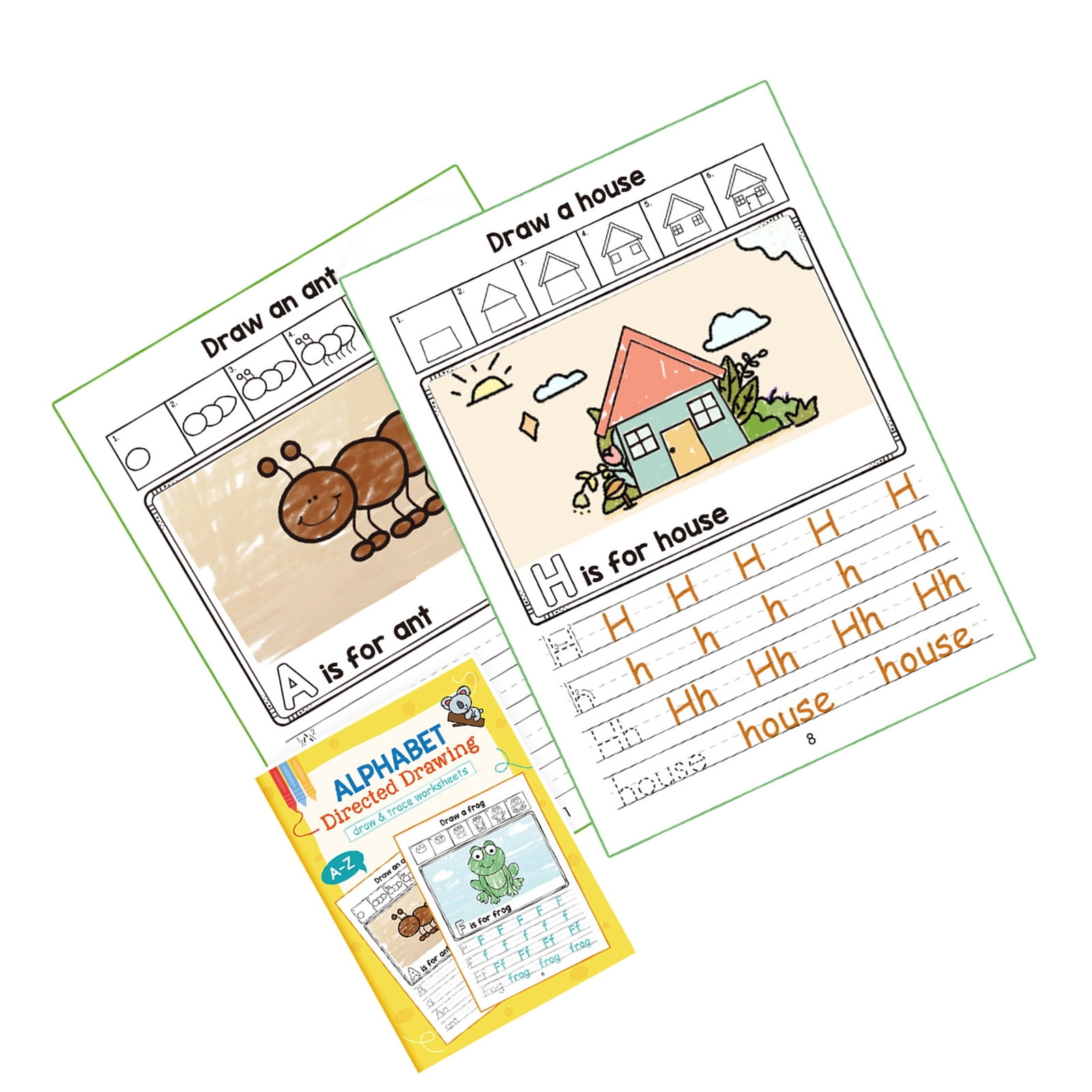 Beginner Handwriting Training Tracing Workbook With Thick Lines And ...