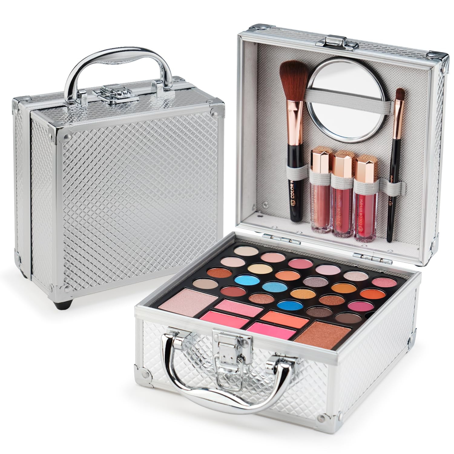 Beginner Makeup Kit For Teens With The Small Cosmetic Train Case ...
