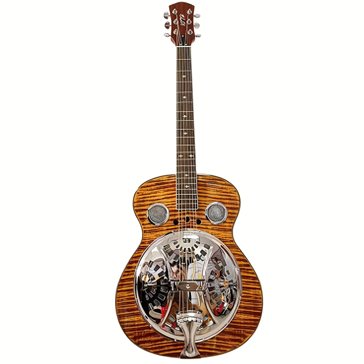 Beginner Resonator Guitar with Metal Slider Resonators - 30% Volume ...