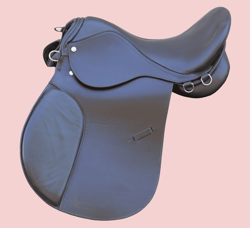 Beginner all purpose english riding jumping show trial horse saddle ...