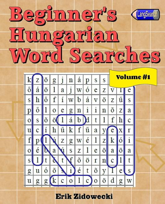 Beginner's Hungarian Word Searches - Walmart.com