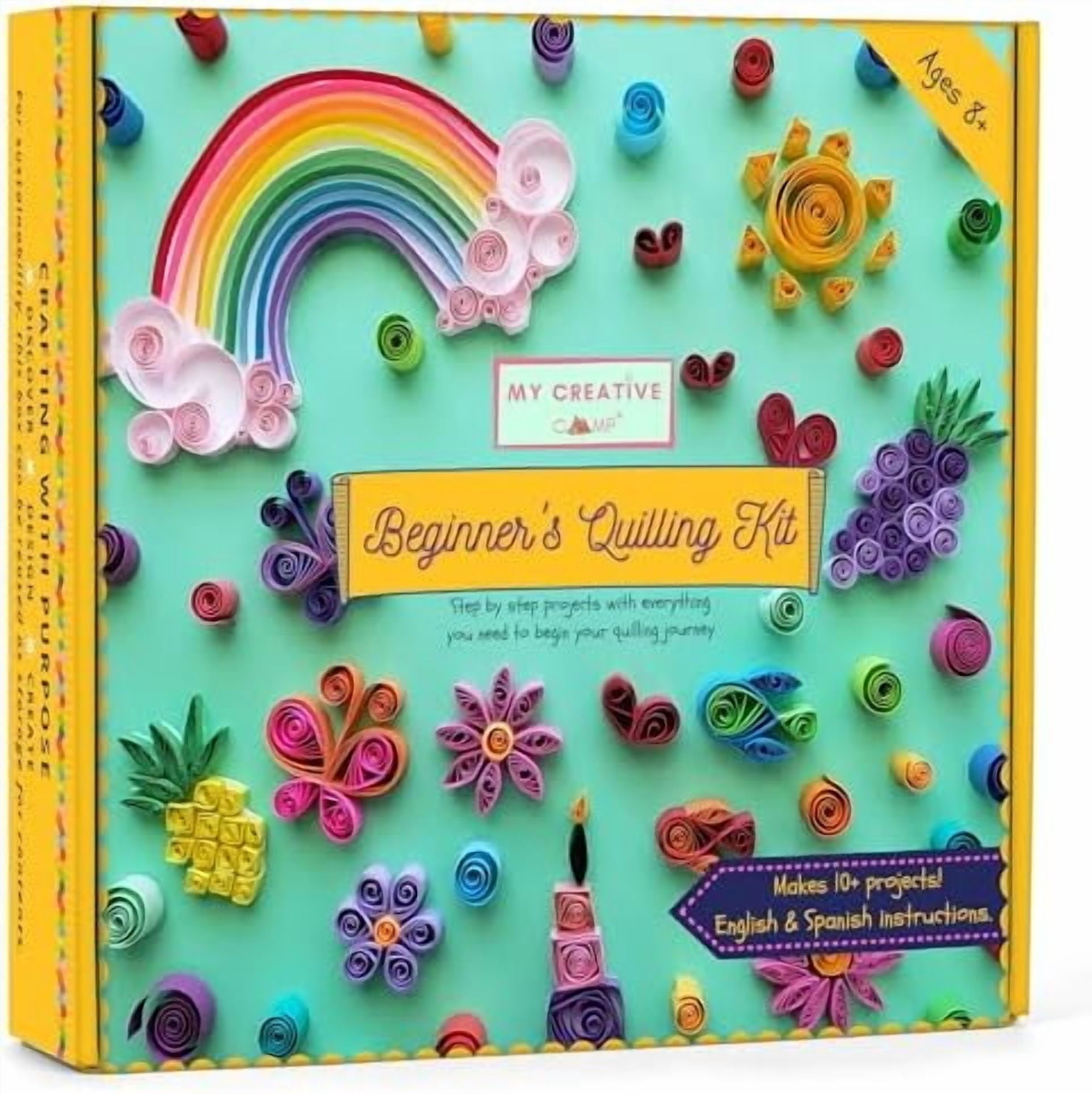 Beginner's Quilling Kit for Kids and Adults, DIY Craft Kit for Kids and ...