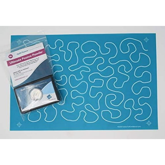 - Beginners Choice Bundle, Includes Pounce Pad with White Iron Off Chalk and #31019 Large ...