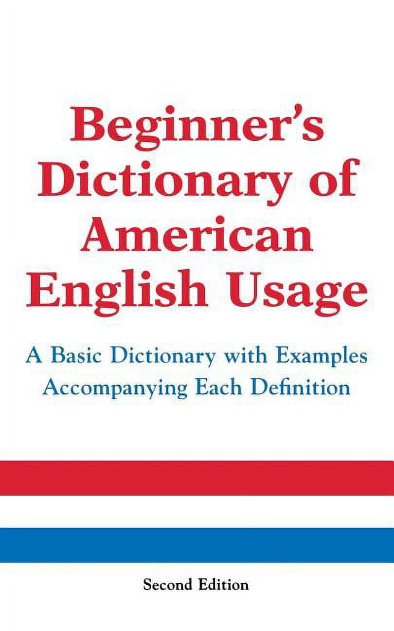Beginners Dictionary of American English Usage, Second Edition ...
