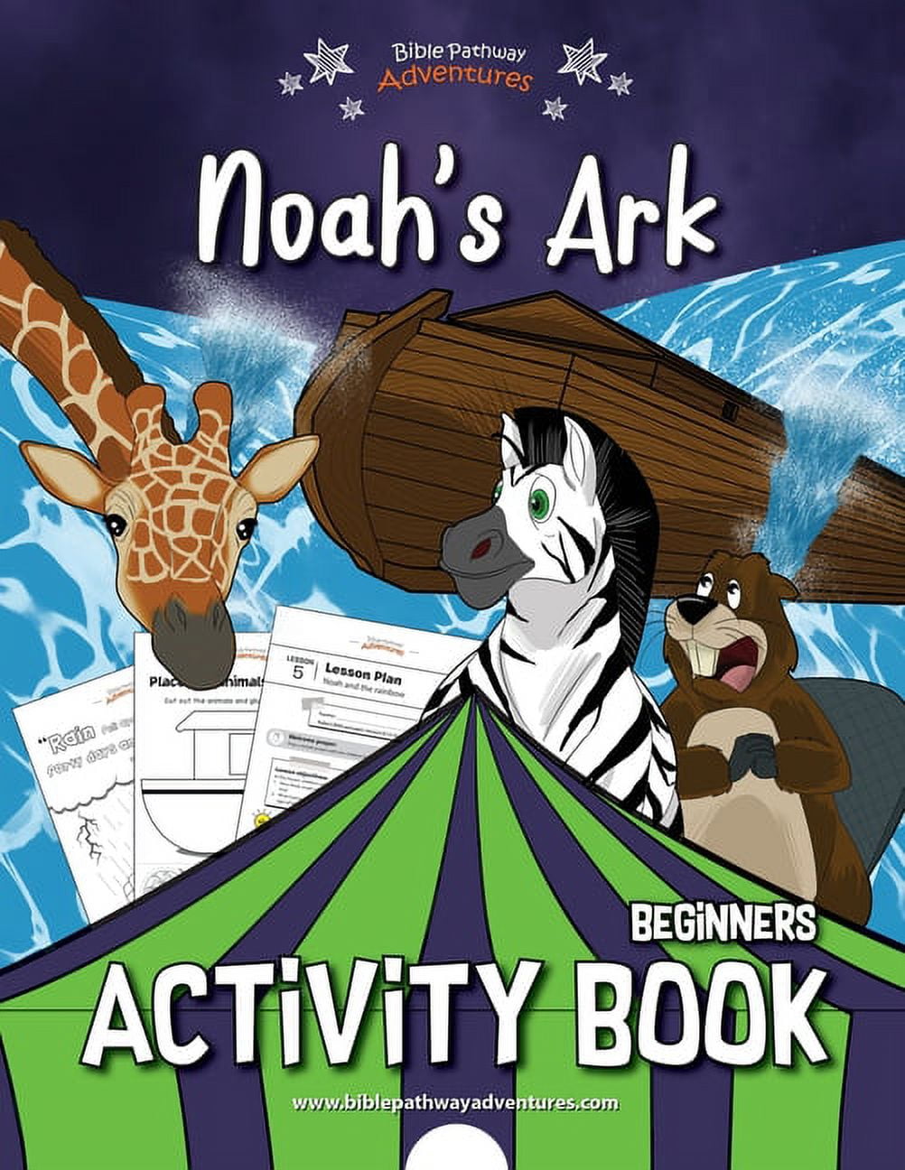 Beginners Noah's Ark Activity Book, Book 9, (Paperback) - Walmart.com