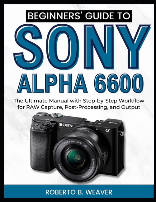 Beginners' Guide to Sony Alpha 6600: The Ultimate Manual with Step-by ...