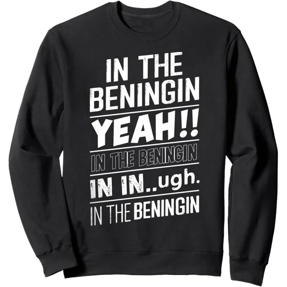 Beginning Beningin Funny Meme Design With Playful Viral Humor Style ...