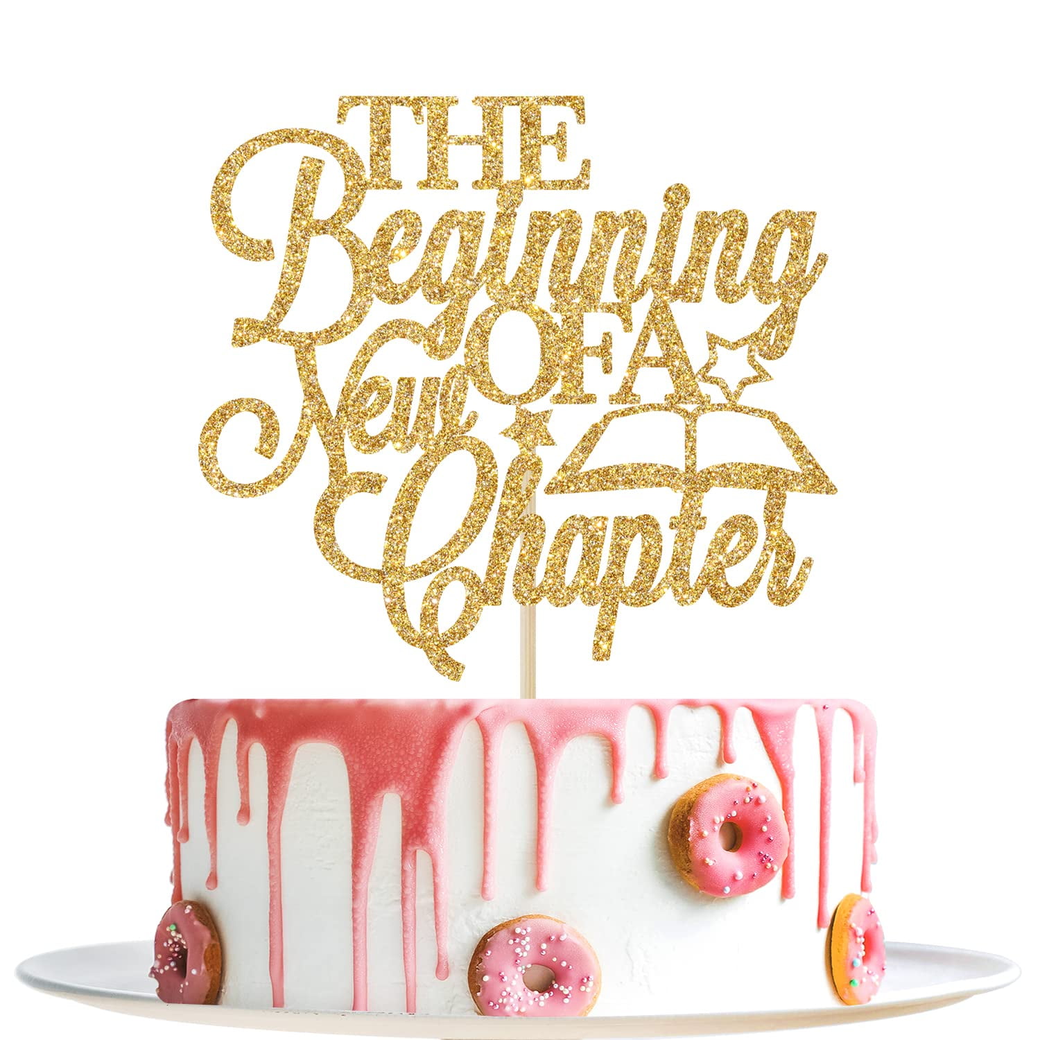 The Beginning of FEV6 a New Chapter Cake Topper, Farewell Party ...