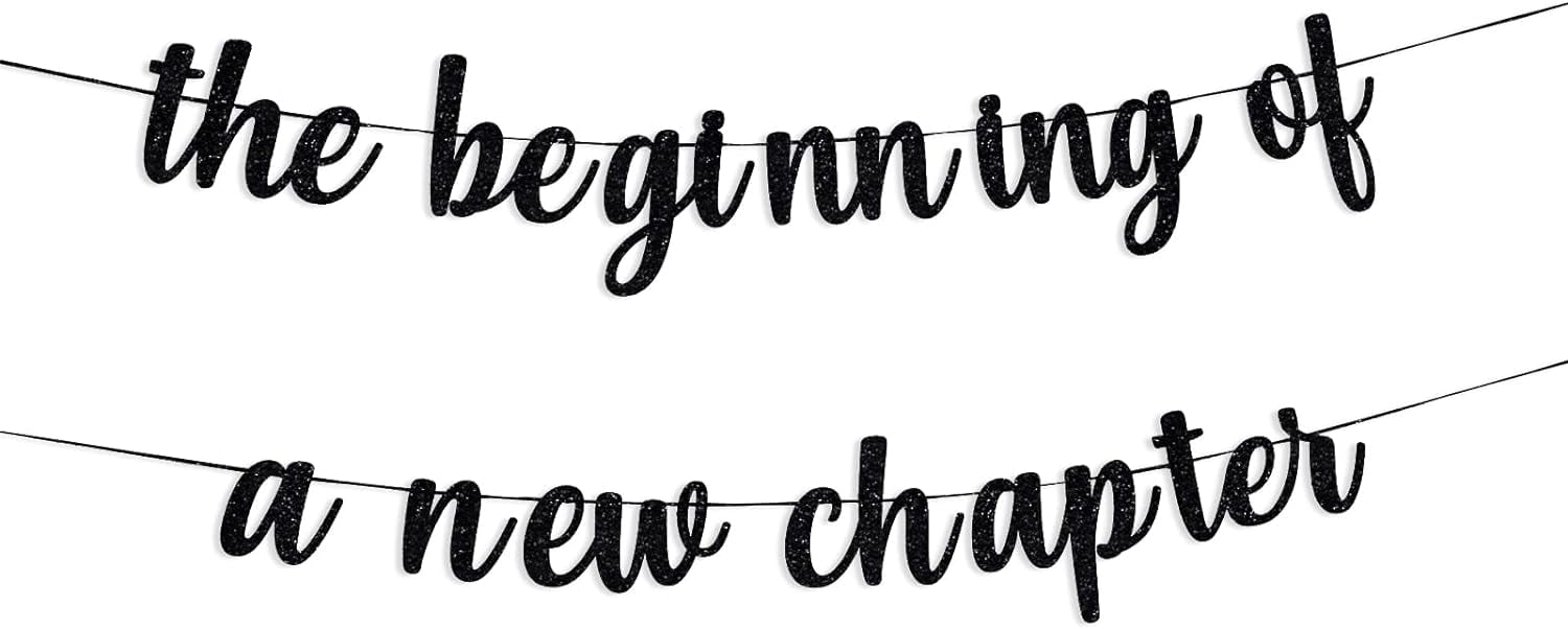 The Beginning of a New Chapter Banner 2025 Graduation College Bound ...