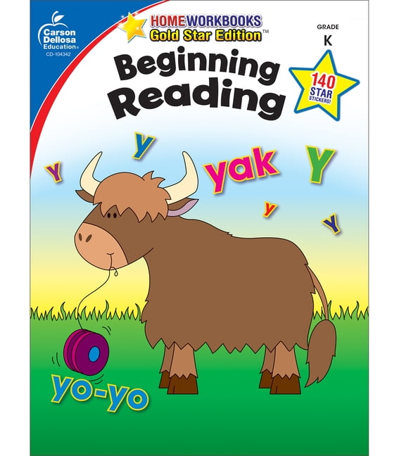 Home Workbooks Beginning Reading, Grade K: Gold Star Edition Volume 3 ...