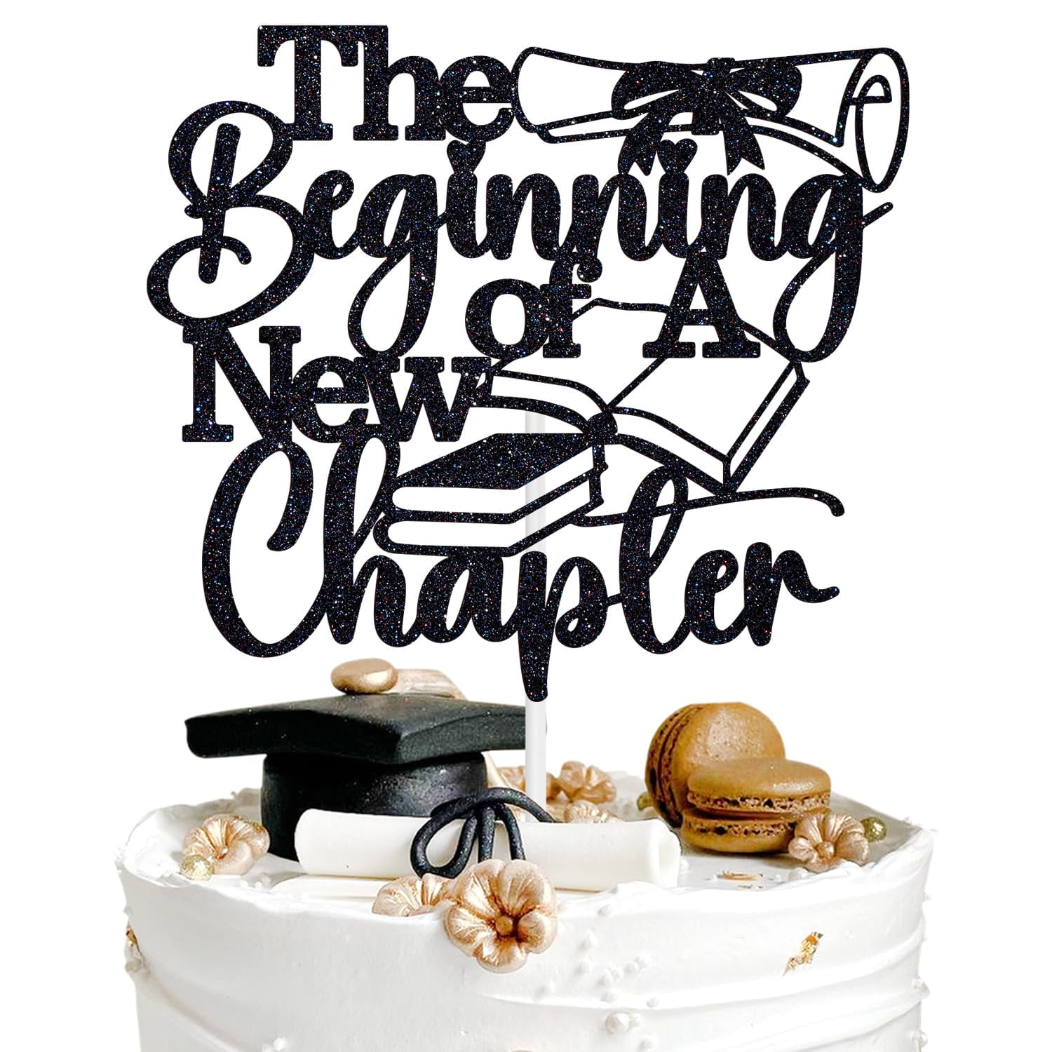 The Beginning of TWE5 A New Chapter Cake Topper, Let the Adventure ...