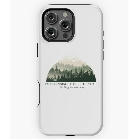 Beginning to Feel Foggy Forest Phone Case for iPhone 16 15 14 13 12 11 ...