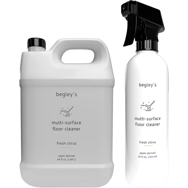 Begley’s Plant Based Multi-Surface Cleaner for Tiles, Wood Floor 24 Oz ...