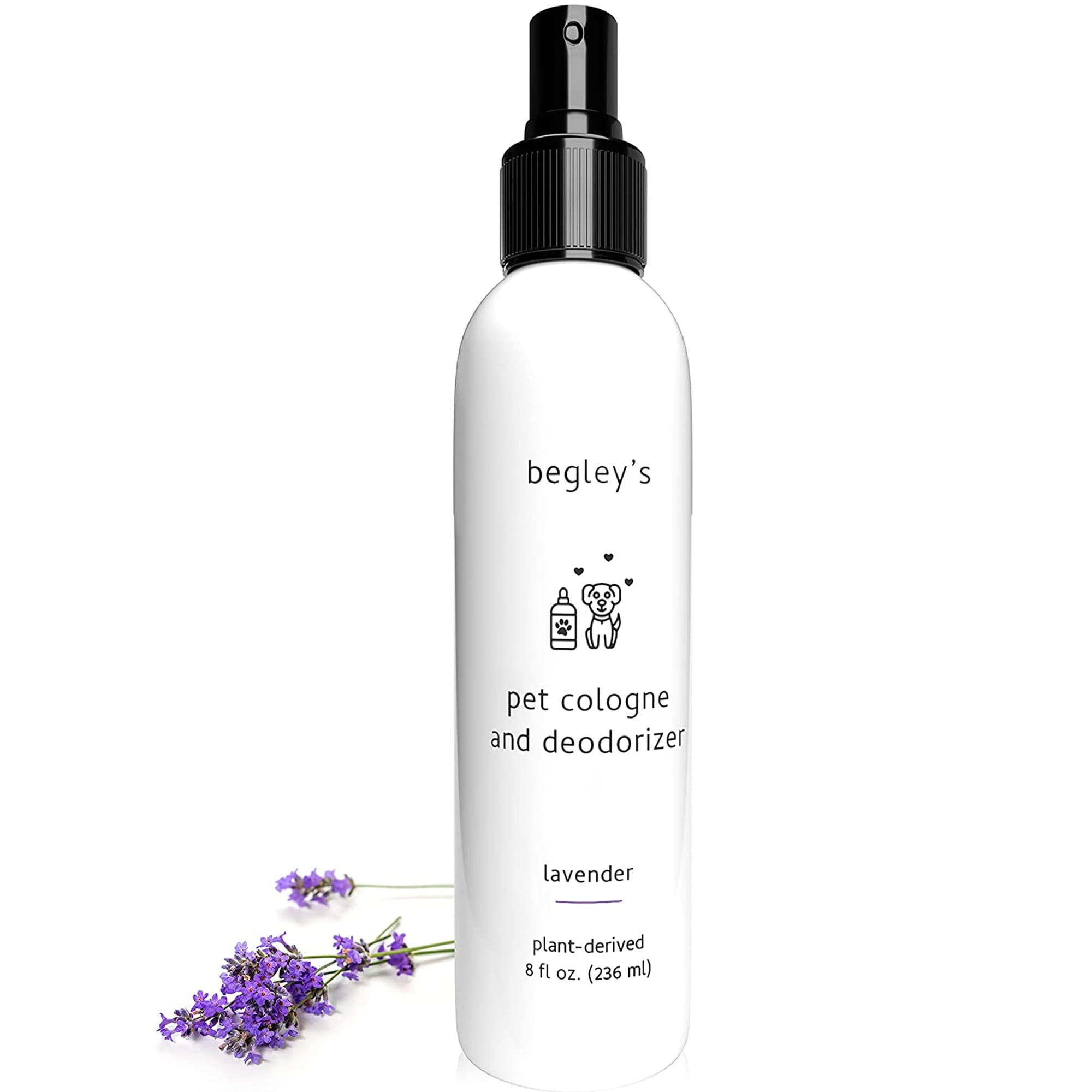 Begleys Pet Cologne and Deodorizer Odor Eliminator Perfume for Cats ...