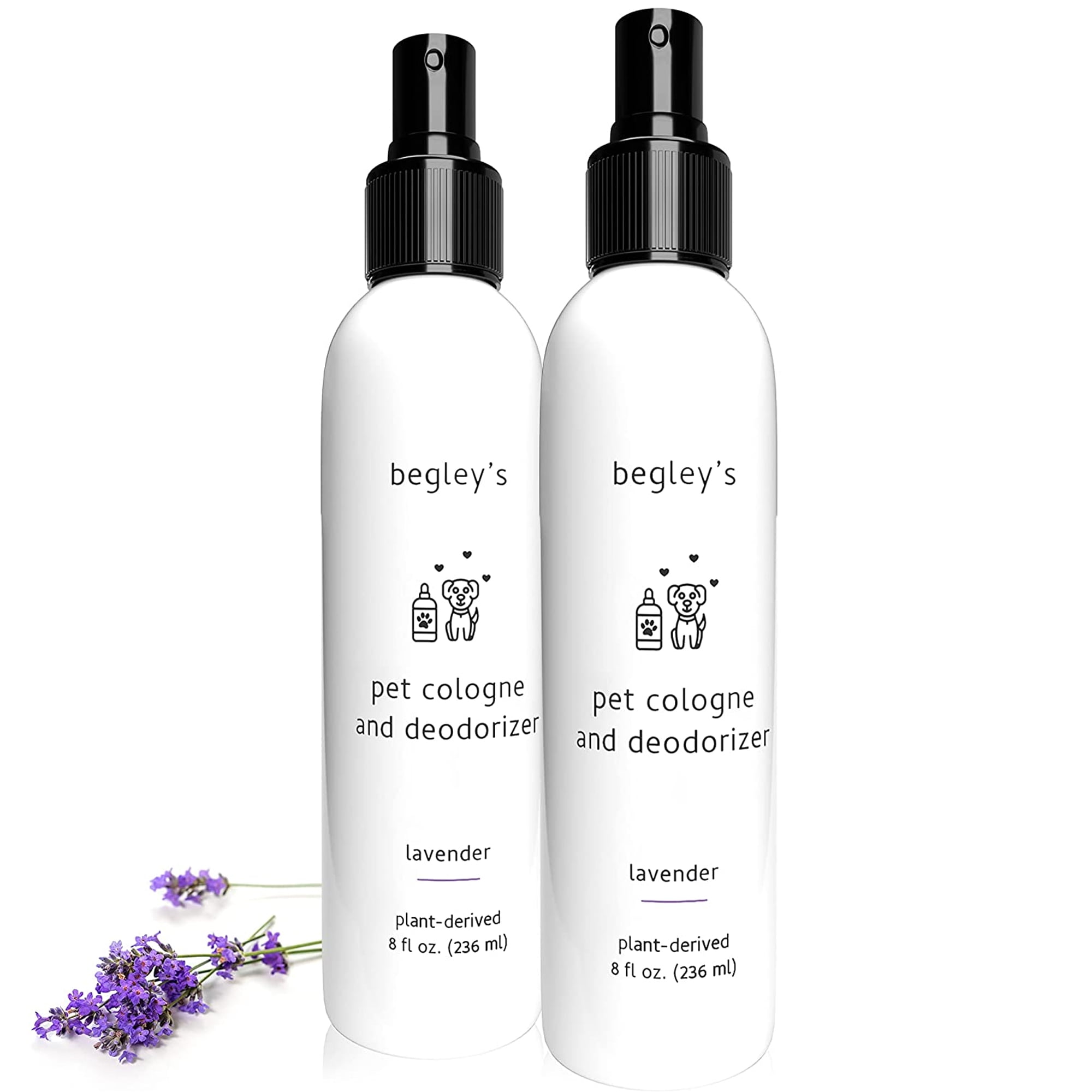 Begleys Pet Cologne and Deodorizer Odor Eliminator Perfume for Cats ...