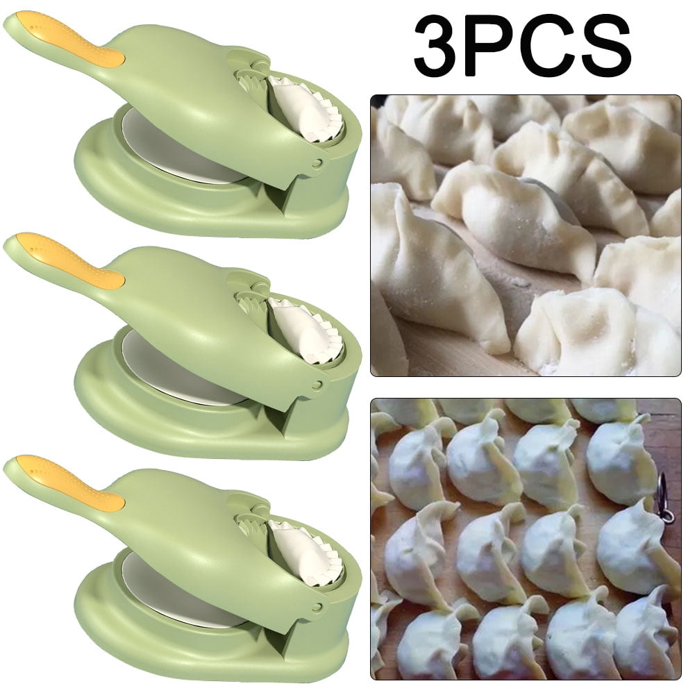Begsfte 3Pcs 2-in-1 Dumpling Maker Baking Pastry Dough Pressing Tool ...