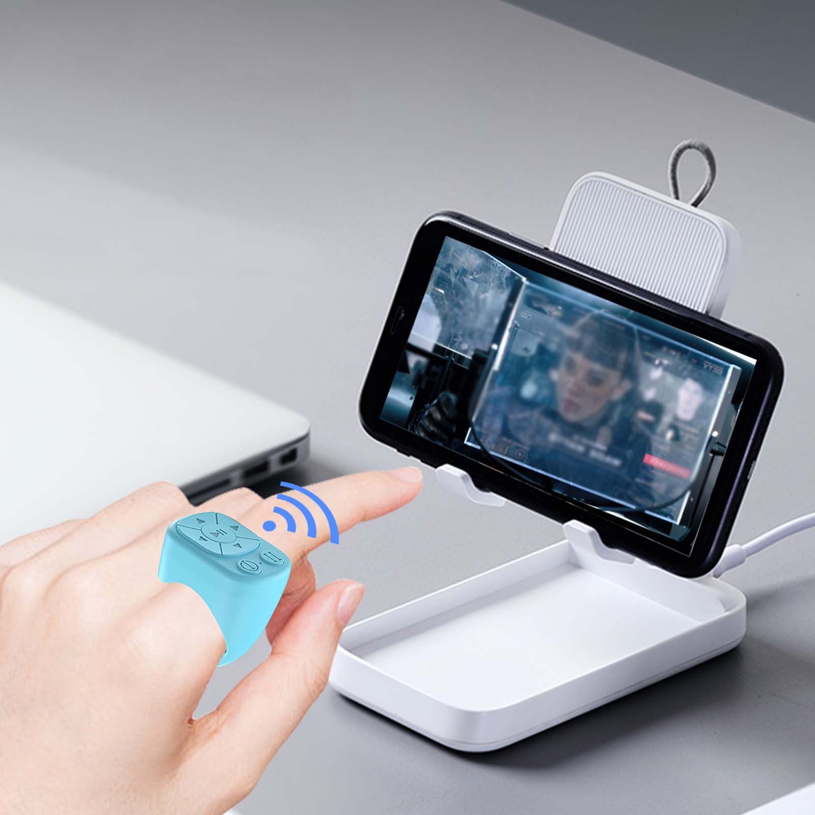 Begzeat Clearance Scrolling Ring - Remote Control for TikTok, Bluetooth ...