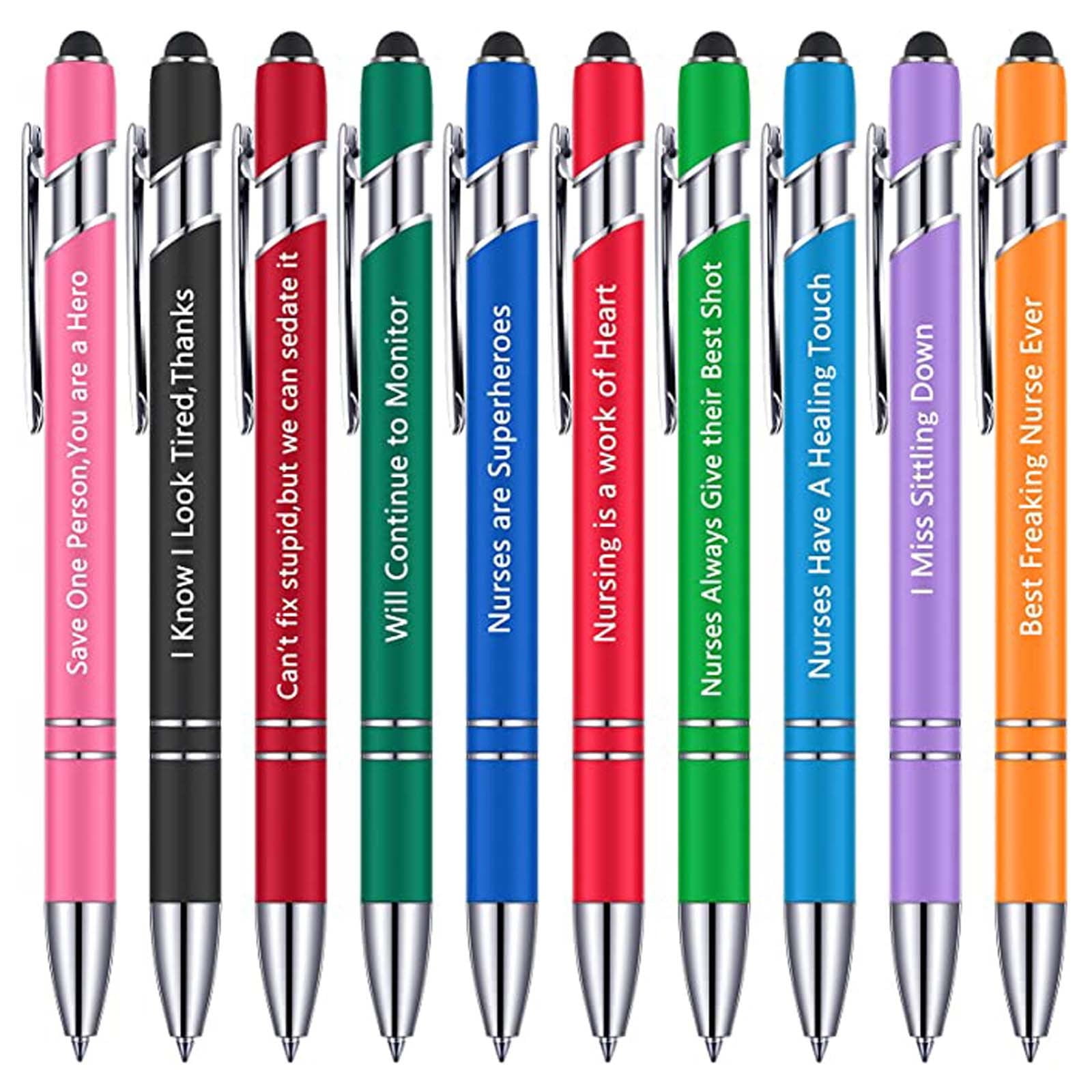 Begzeat Snarky Office Pens, Funny Ballpoint Pens Office Inspirational ...