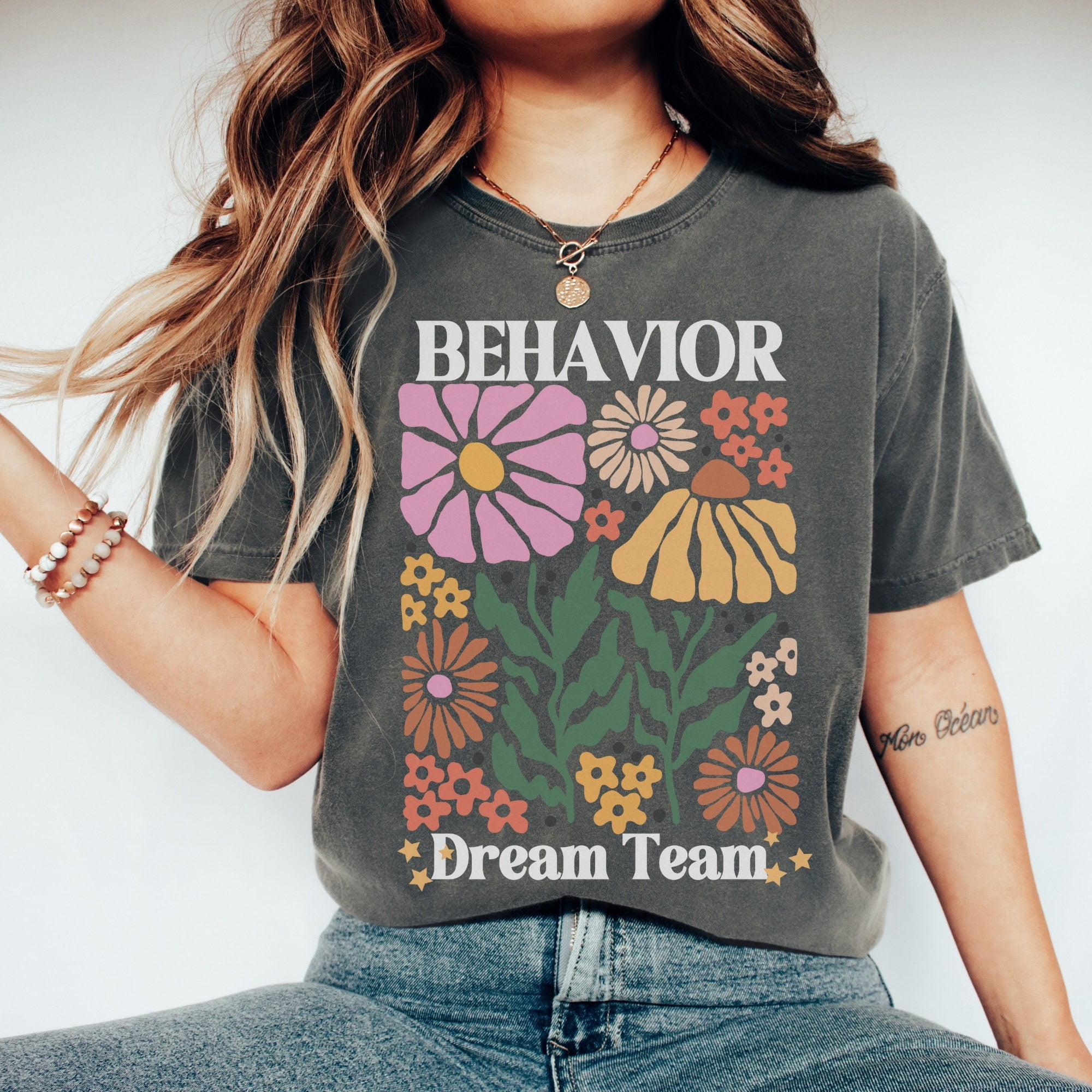 Behavior Analyst Team Shirt, Behavioral Therapy Crewneck, Back To ...