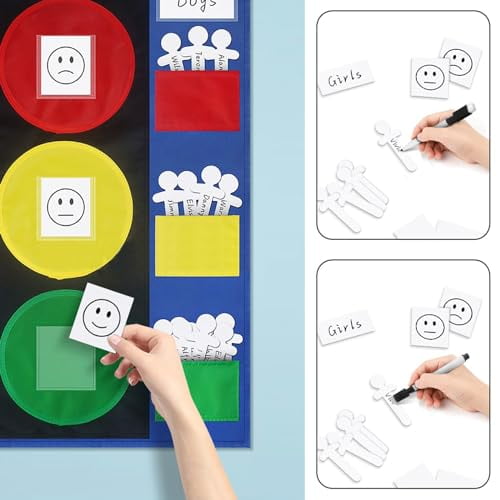 Behavior Pocket Chart Classroom Management Tools Behavior Chart for ...