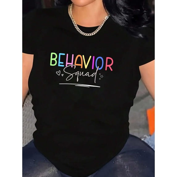 Behavior Squad ABA Therapist Behavior Analysis Team Matching T-Shirt ...