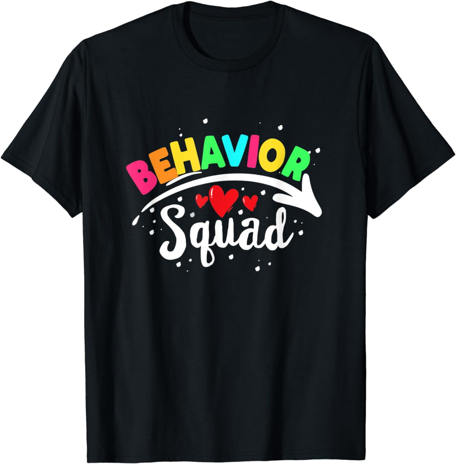 Behavior Squad, Funny Students & Teachers Matching Cotton T-Shirt ...