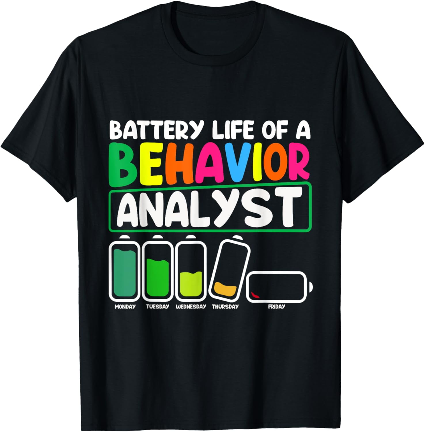 Behavior Technician RBT Board Certified Behavior Analyst T-ShirtMen's ...
